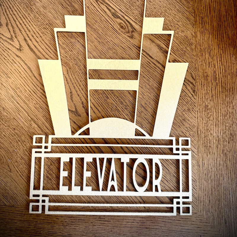 Elevator Sign - Etsy
