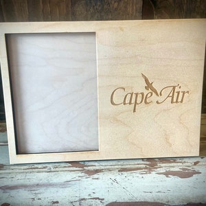 Custom Team or Corporate Logo 5x7 Photo Frame Available in Portrait or ...