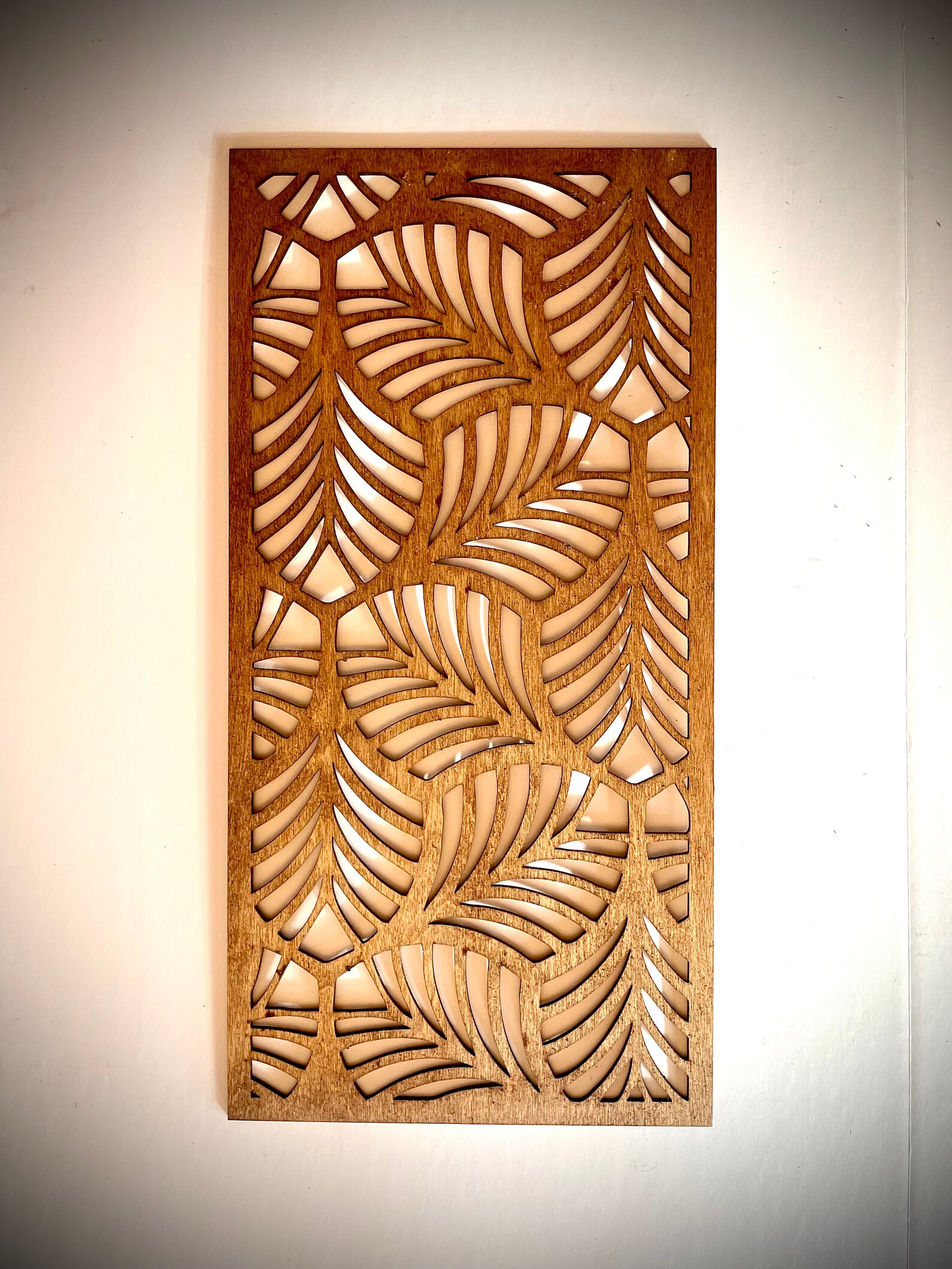 Boho Monstera Leaf / Banana Leaf Wall Art, 3 Panel Available in ...