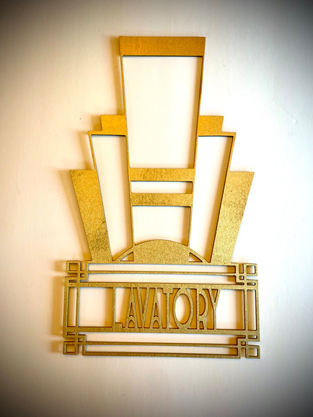 Boho Modern Frank Lloyd Wright-inspired Art Deco Gatsby Marquee ...