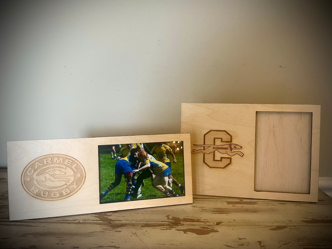 Custom Team or Corporate Logo 4x6 Photo Frame Available in Portrait or ...