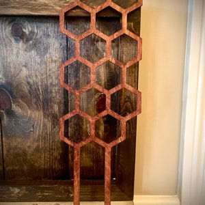 GIANT 18" Indoor Boho Plant Trellis-hexagon Shapes Available in 12 ...