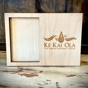 Custom Team or Corporate Logo 4x6 Photo Frame Available in Portrait or ...