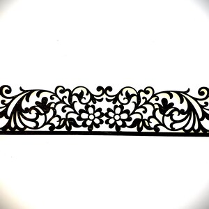 Floral Window and Door Trim / Molding Accent / Border Decoration ...
