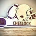 Personalized Custom Football Sign / Plaque With Player Name and Number ...