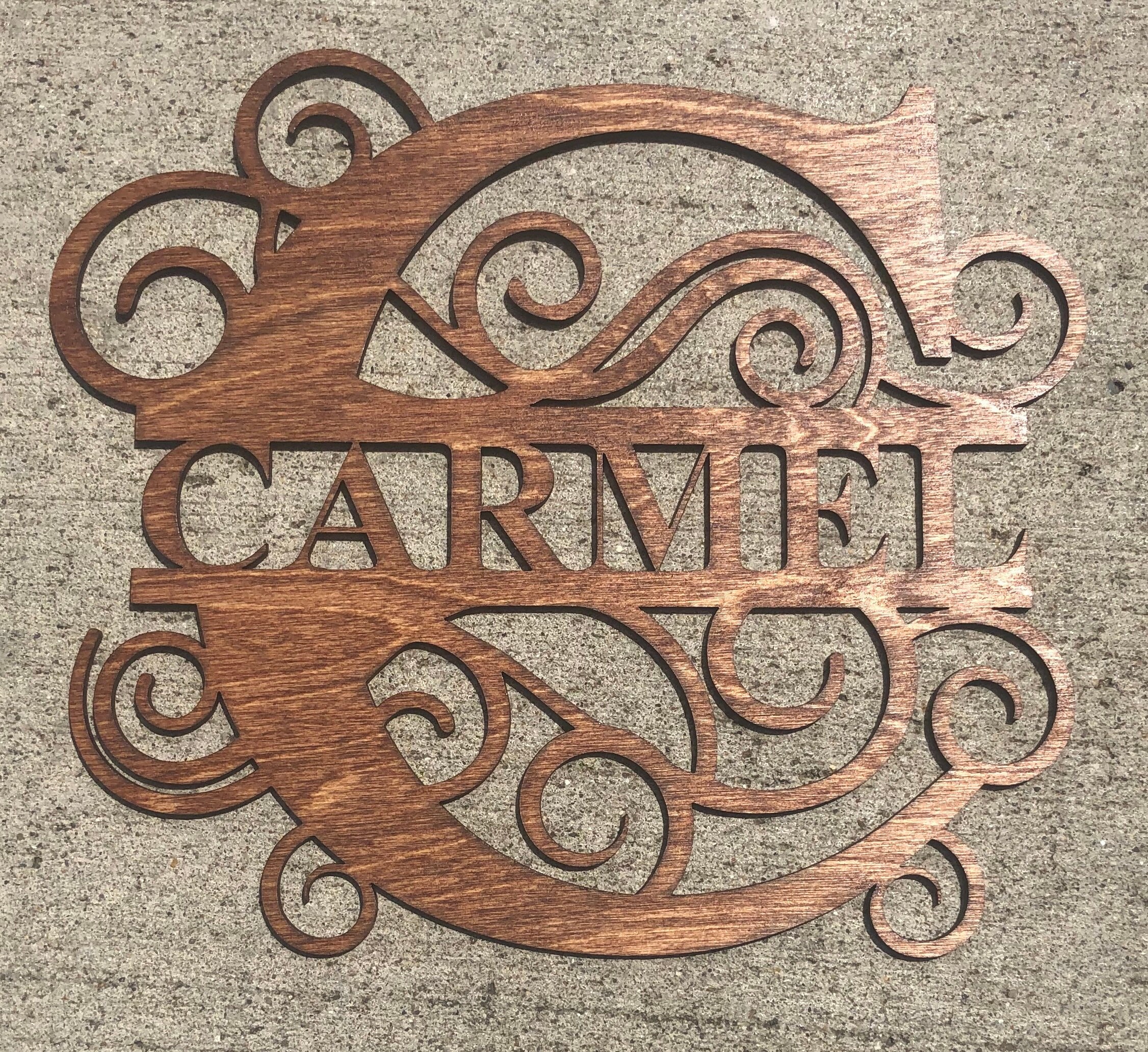 Monogram With Name Custom Name Monogram Initial Monogram - Etsy