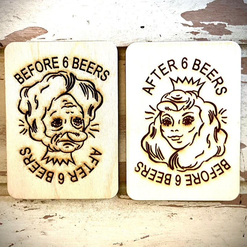 Classic Beer Magnets - Etsy