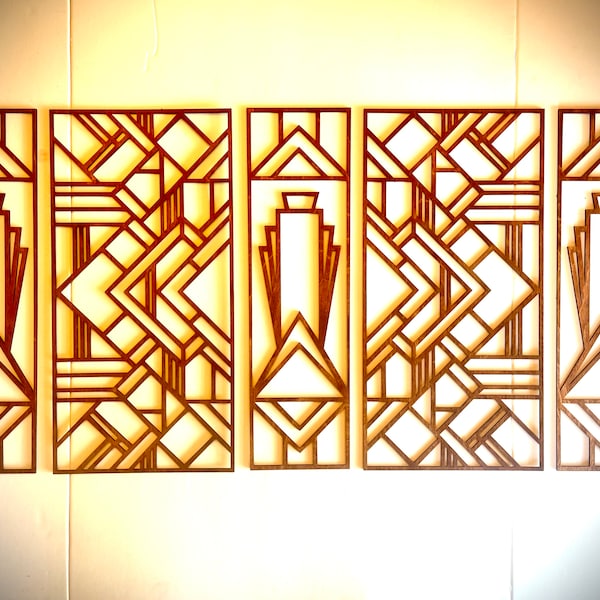 Art Deco Wall Decor - Etsy