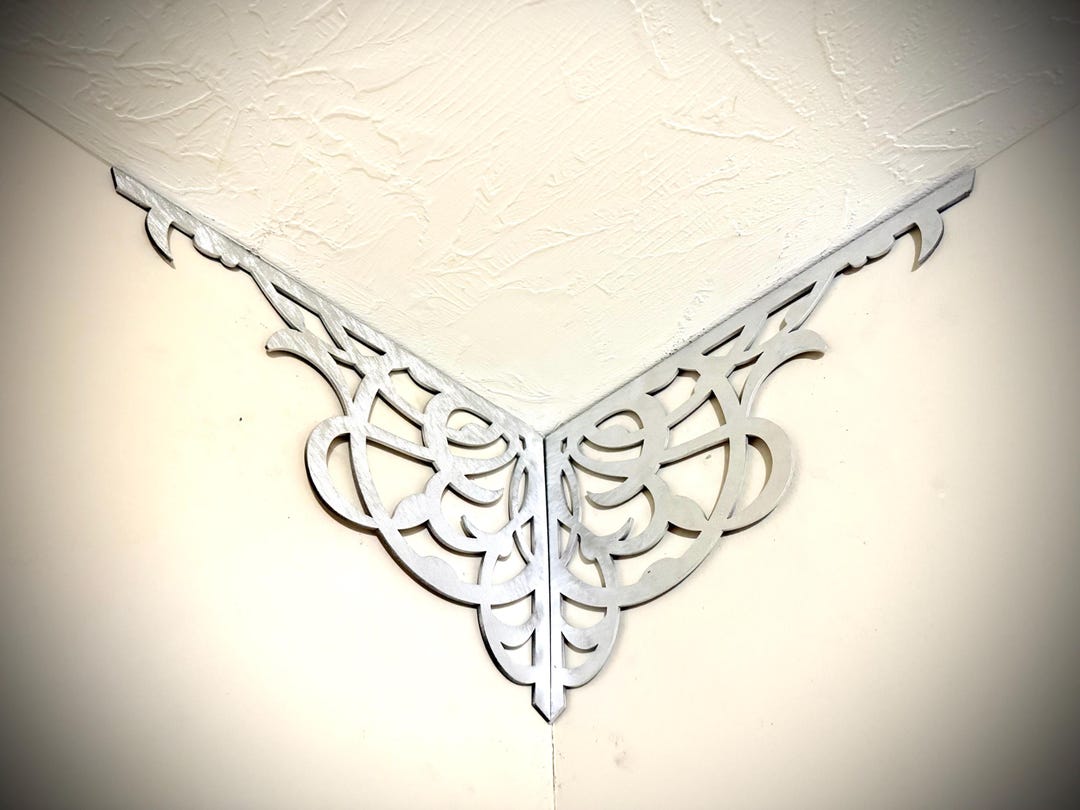 Art Nouveau Decorative Corner Accent/trim Decoration (set of 2 ...