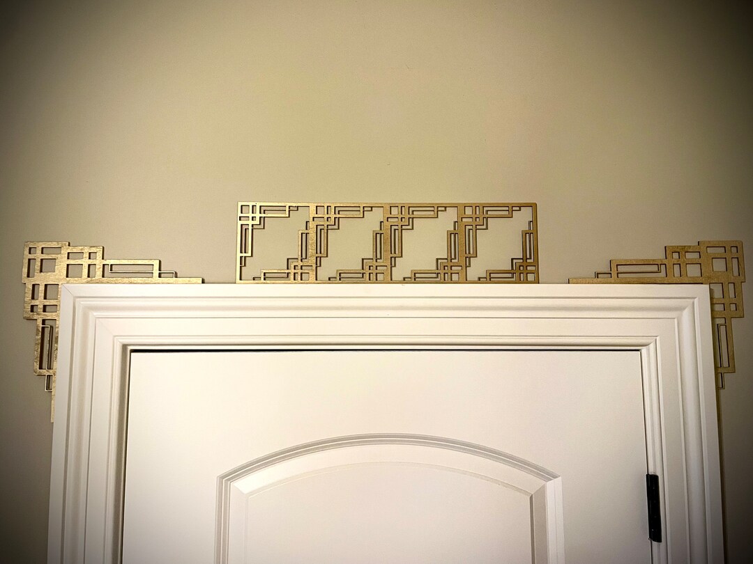 Frank Lloyd Wright Inspired Window and Door Corners and Matching Center ...