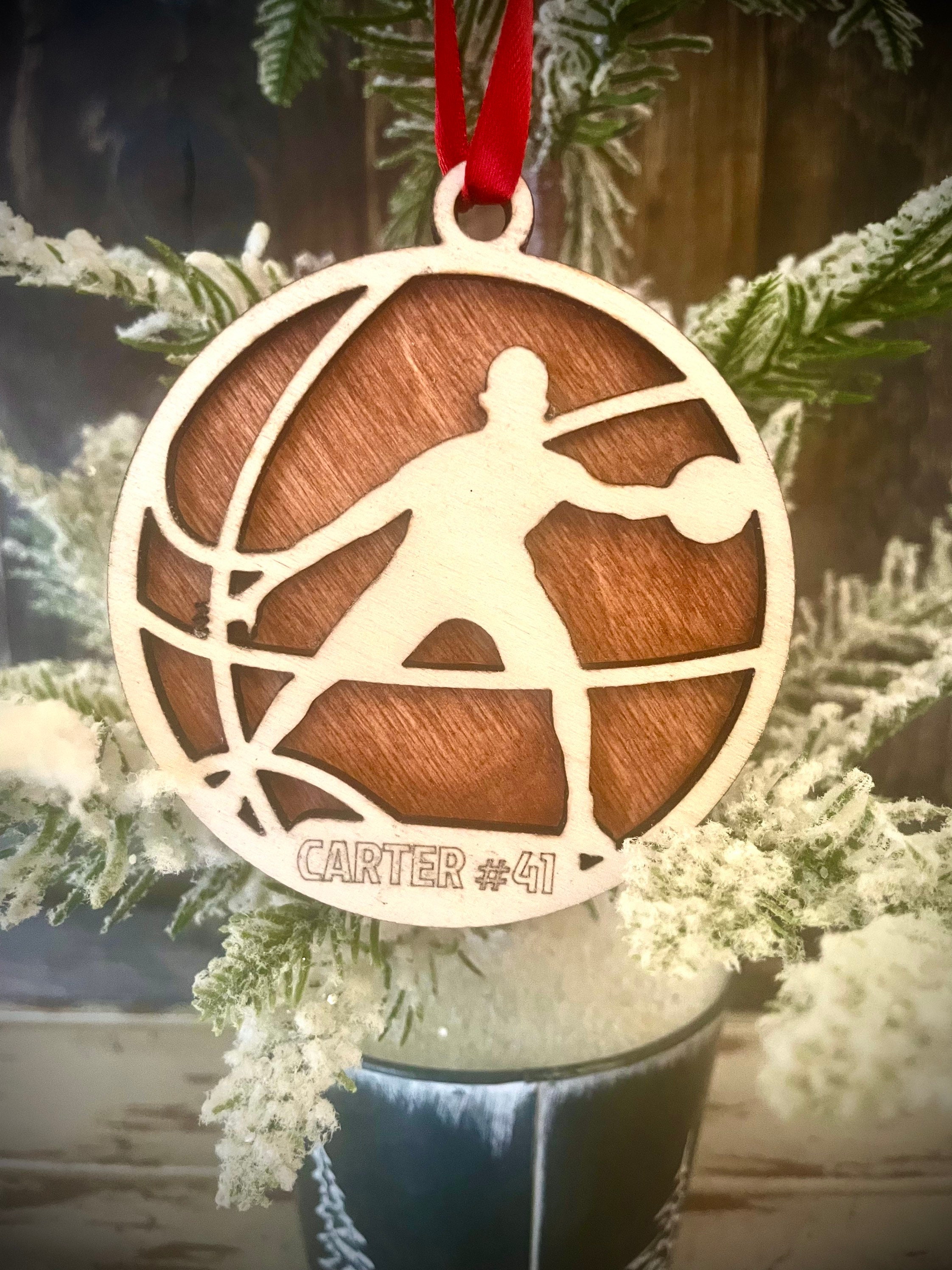 Basketball Player 2-layer Personalized Laser Cut Wood - Etsy