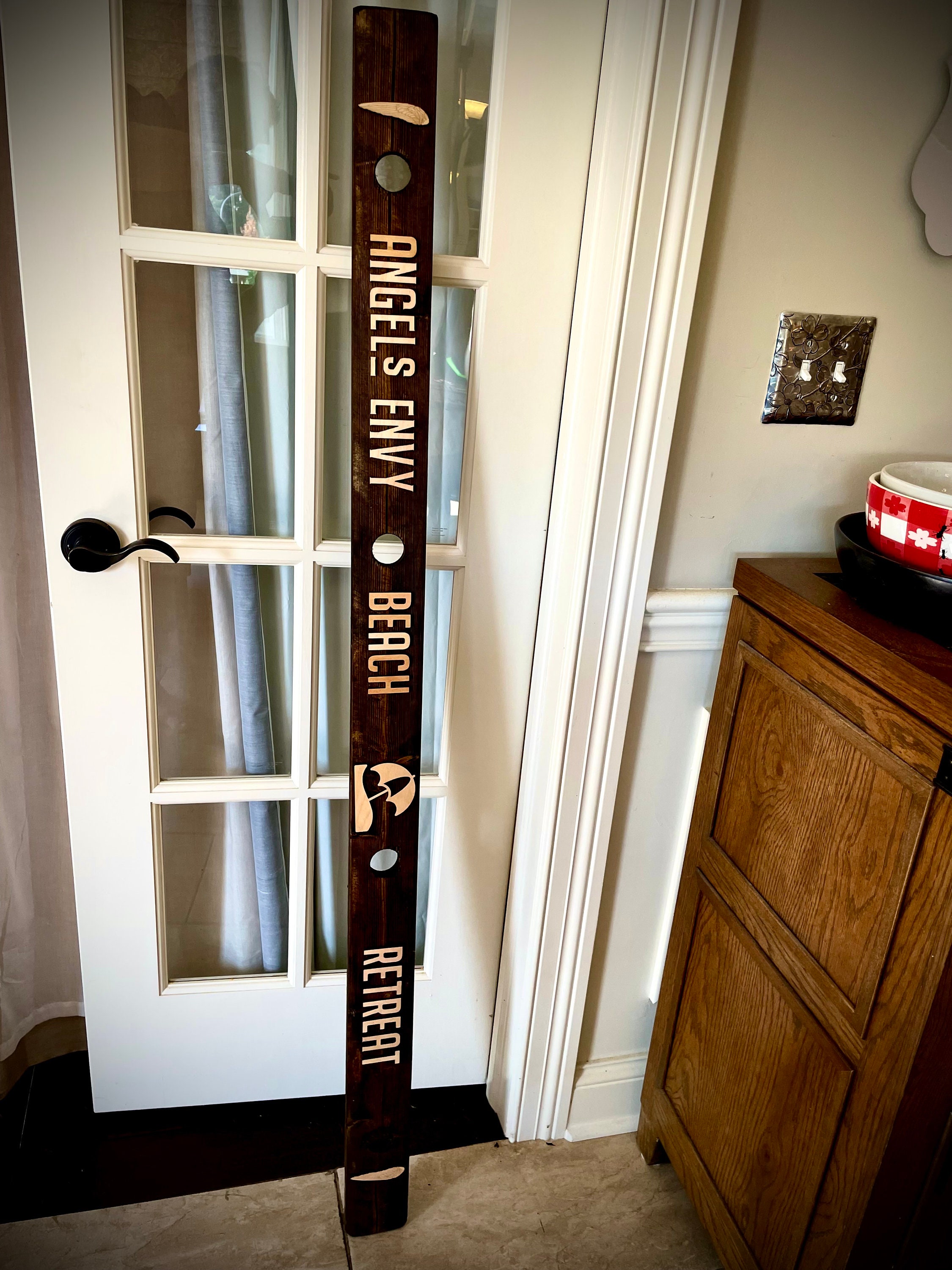 Custom Rustic Distressed Shotski Shot Board With Raised Cutout ...