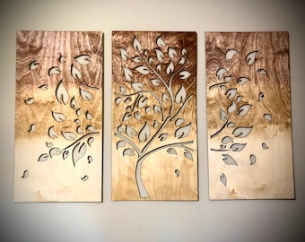 3 Panel Wall Art | Etsy