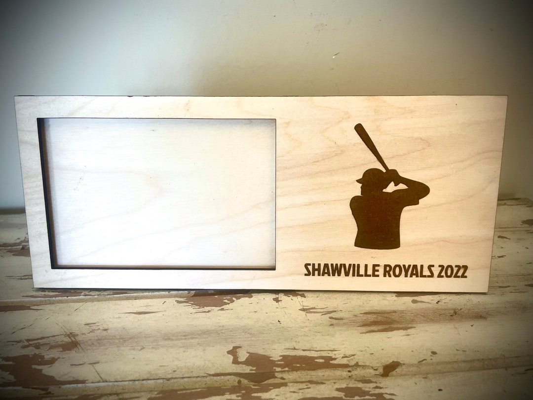 Custom Baseball Frame for 4x6 Photo Available in Portrait or Landscape ...