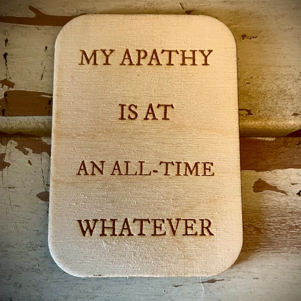 Apathy - Etsy