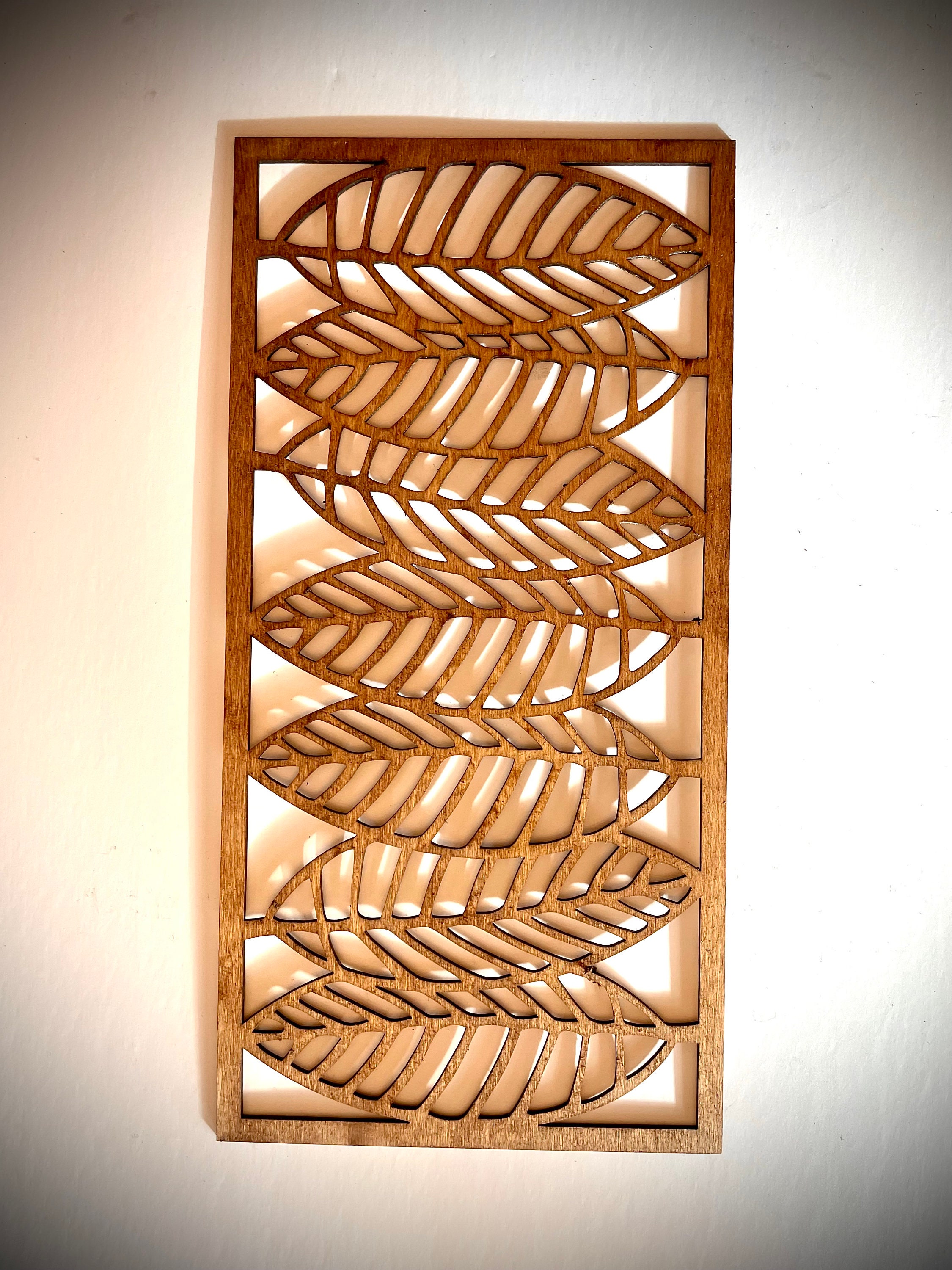 Boho Monstera Leaf / Banana Leaf Wall Art 3 Panel Available - Etsy