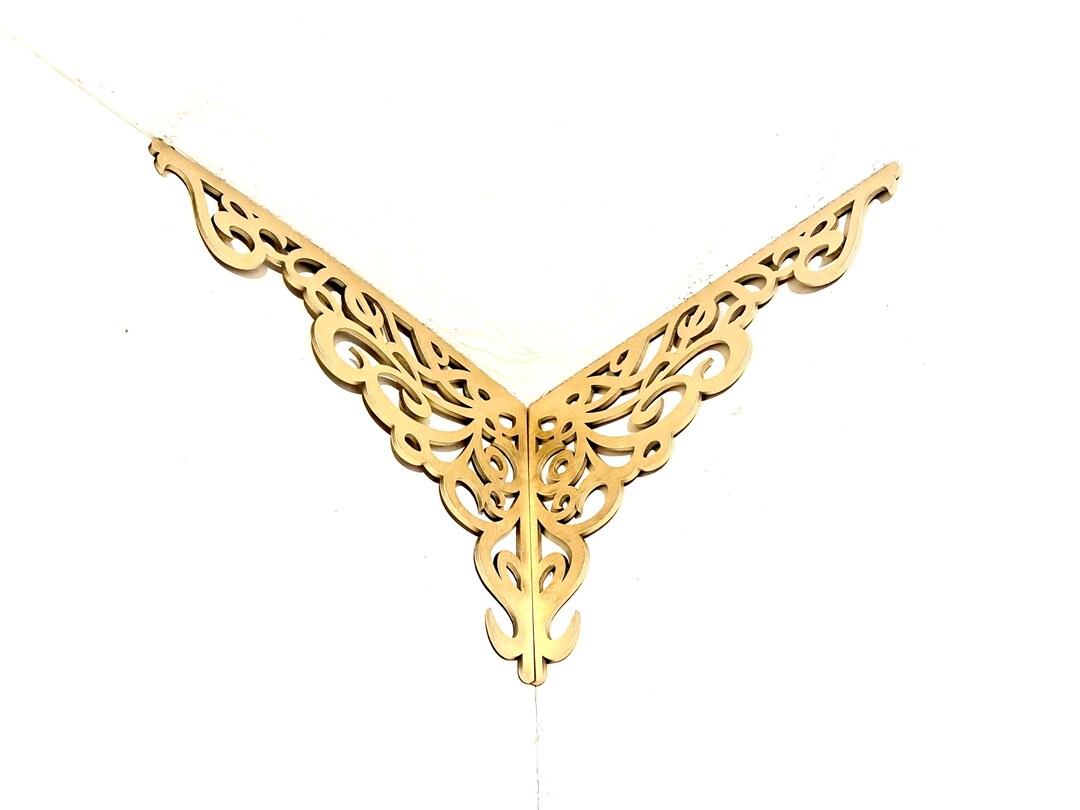 Art Nouveau Decorative Corner Accent/trim Decoration (set of 2 ...