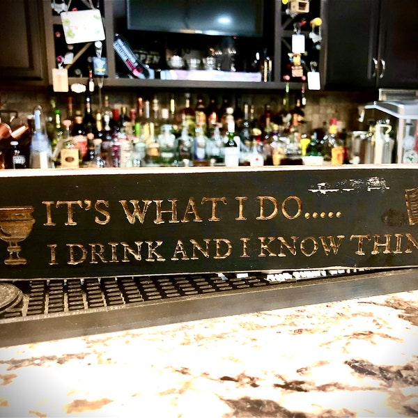Funny Drinking Sign - Etsy