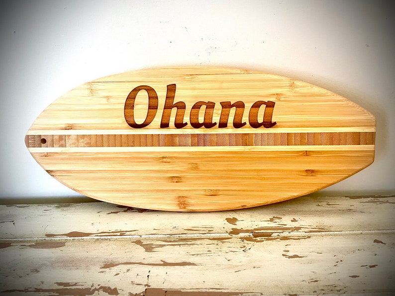 Mini Surfboard Charcuterie Board, Cutting Board, Serving Board With ...