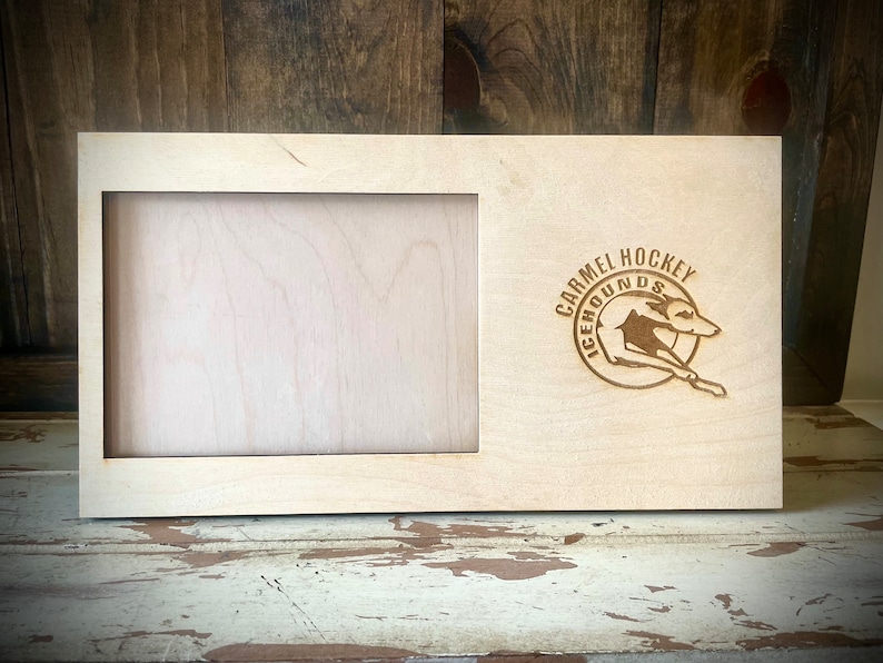 Custom Team or Corporate Logo 5x7 Photo Frame Available in Portrait or ...