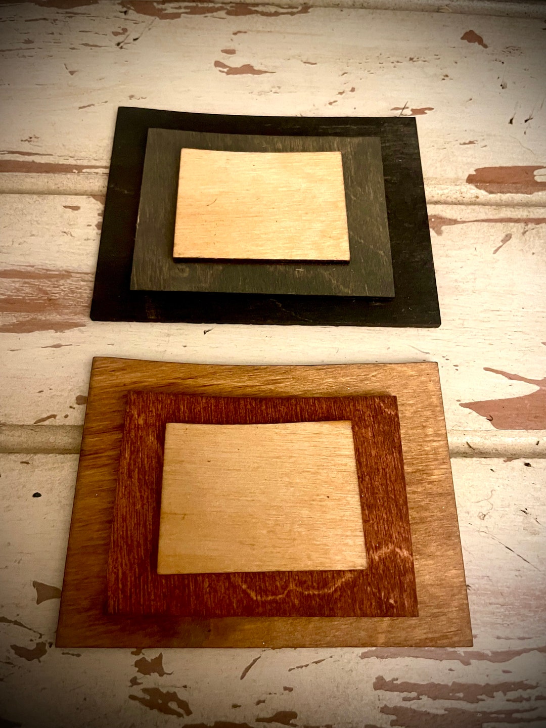 Colorado 3-layer Stacked State Laser Cut Wood Magnet Available in Brown ...