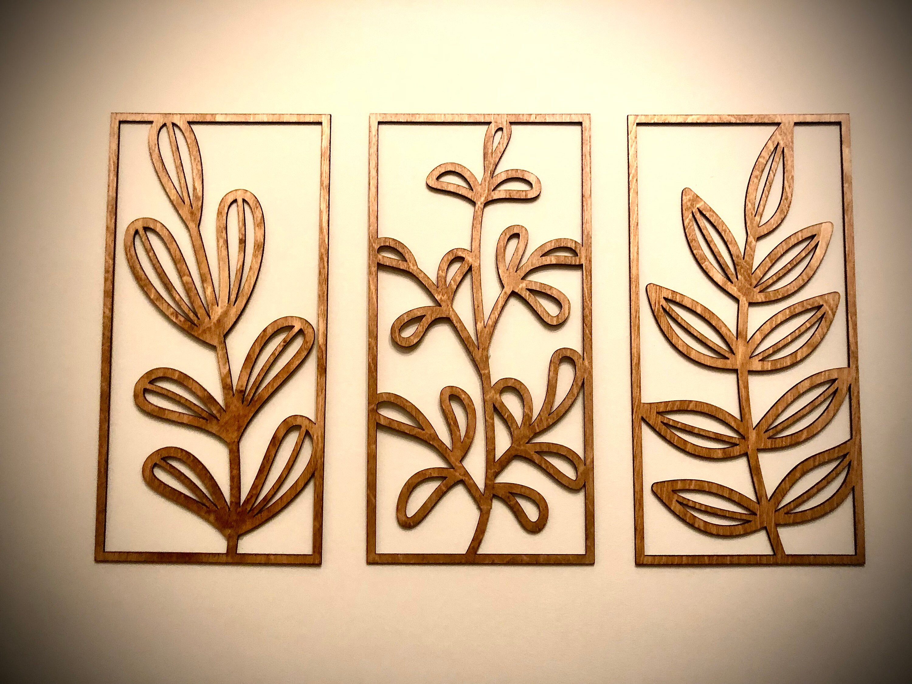 Twigs / Branches / Flowers Wall Art, 3 Panel Available in Multiple ...