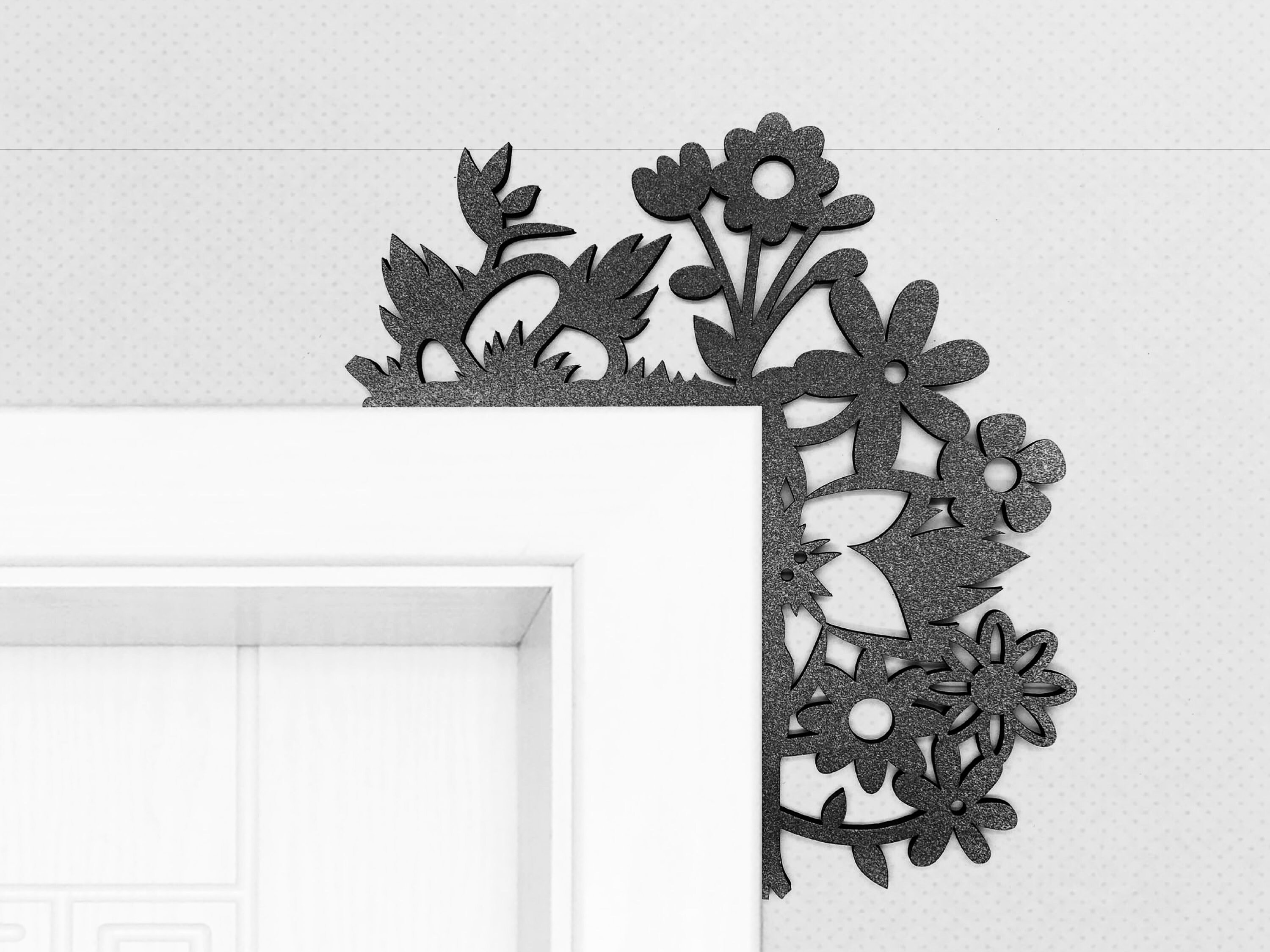 Floral Window and Door Corner Accent / Trim Corner Decoration - Etsy
