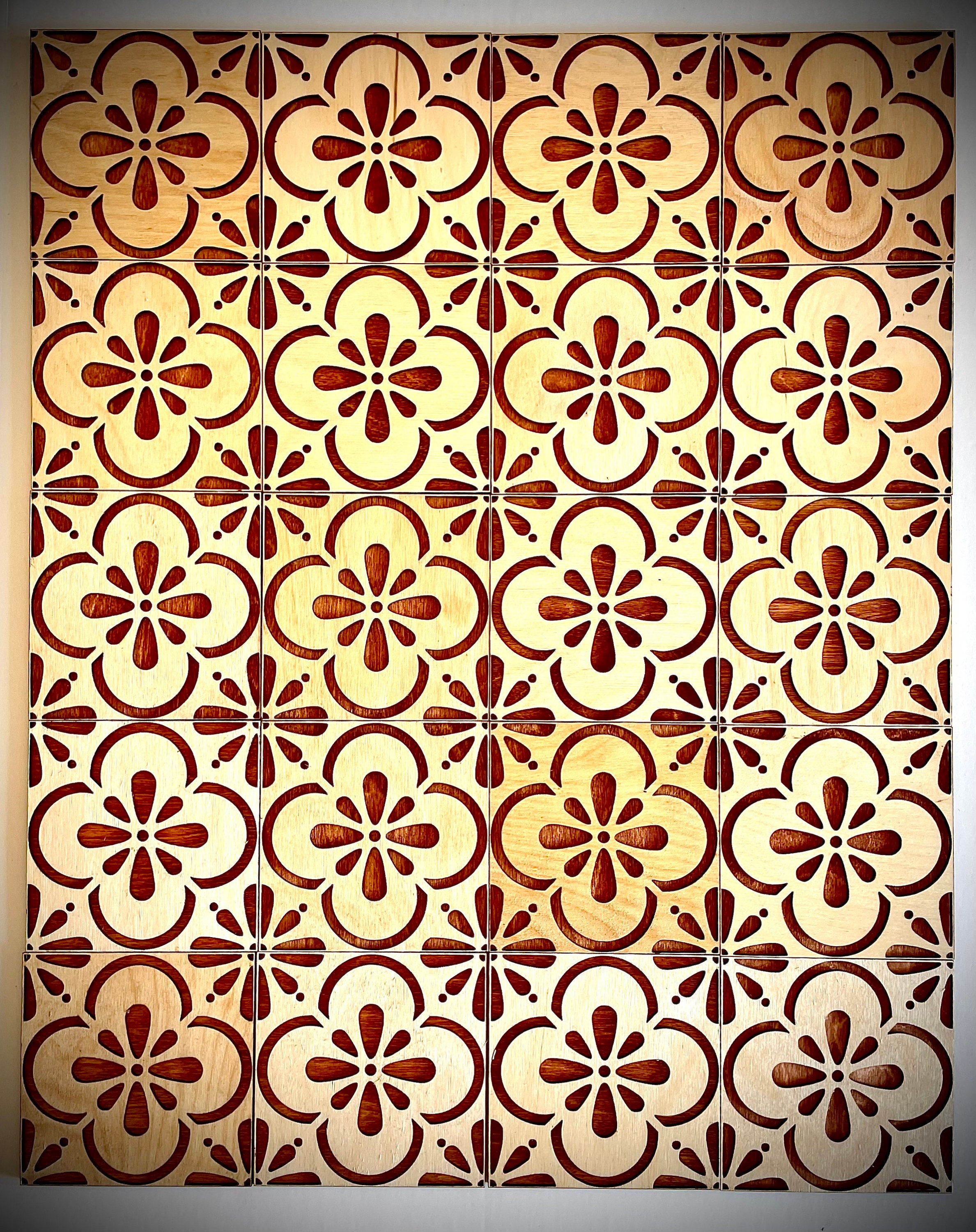 5 Inch Wood Double Layer Wood Wall Tile Available in 144 Color - Etsy