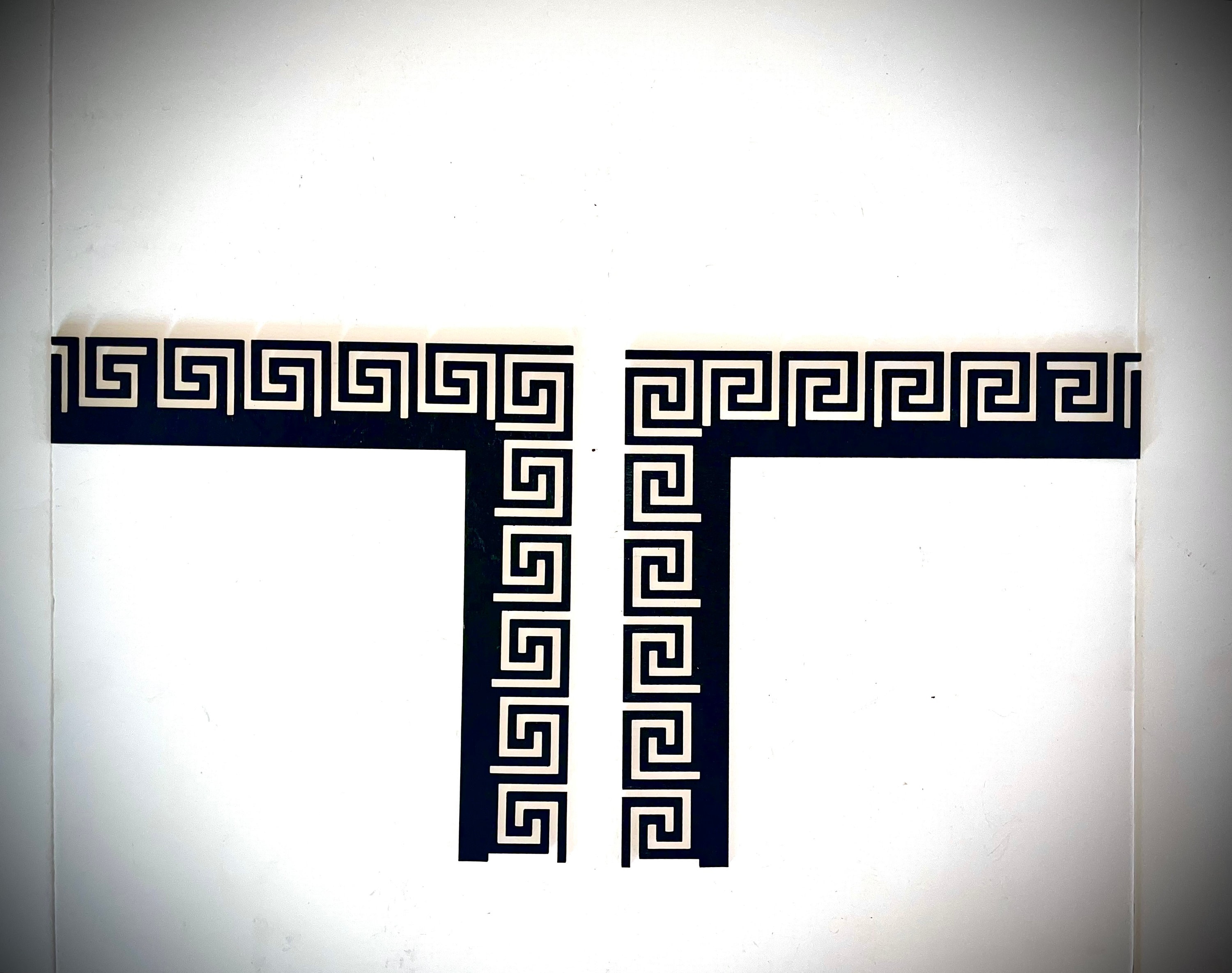 Greek Key Small Pattern Window and Door Corner Accent / Trim Corner ...