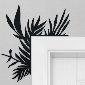 Floral Window and Door Corner Accent / Trim Decoration (set of 2 ...