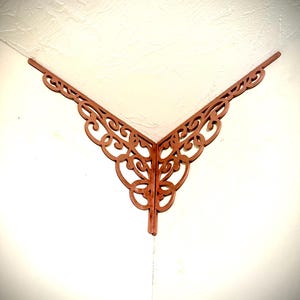 Art Nouveau Decorative Corner Accent/trim Decoration (set of 2 ...