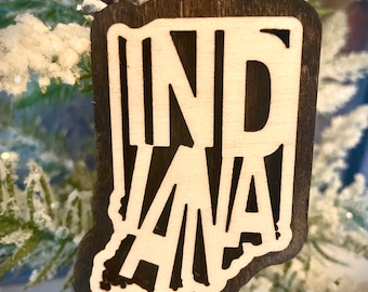 Indiana Word Art - Etsy