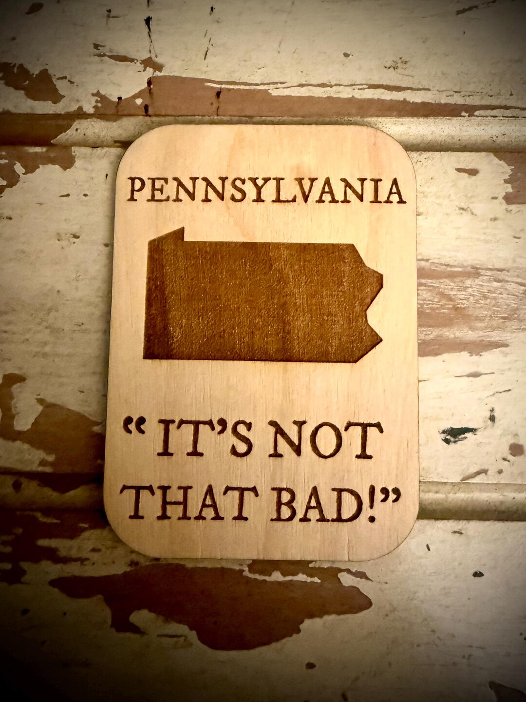 Funny Magnet. Pennsylvania. "it's Not That Bad!" - Etsy