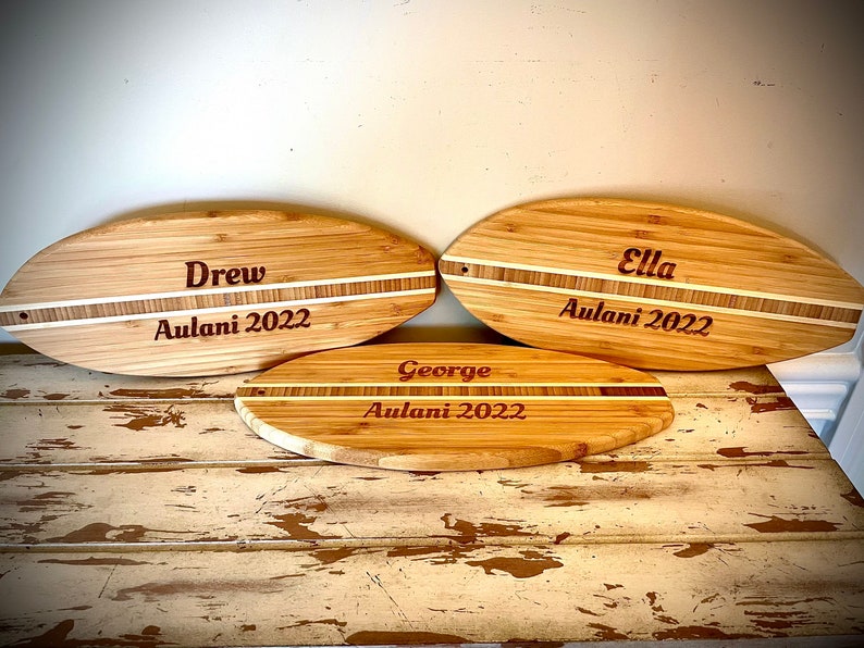 Mini Surfboard Charcuterie Board, Cutting Board, Serving Board With ...