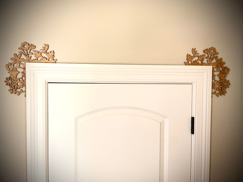 Floral Window and Door Corner Accent / Trim Corner Decoration - Etsy