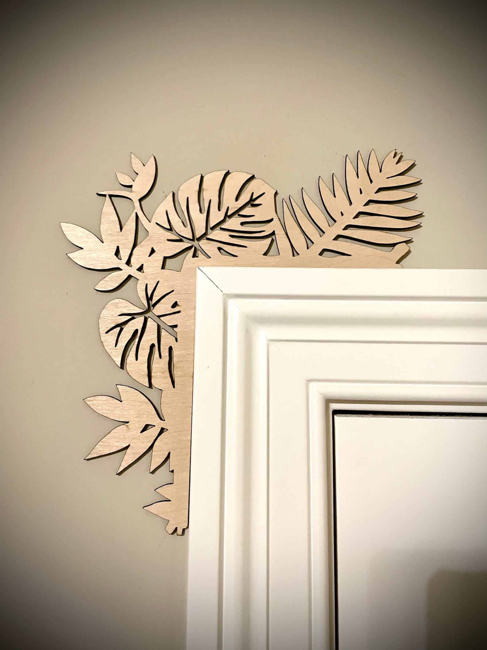 Floral Window and Door Corner Accent / Trim Corner Decoration | Etsy