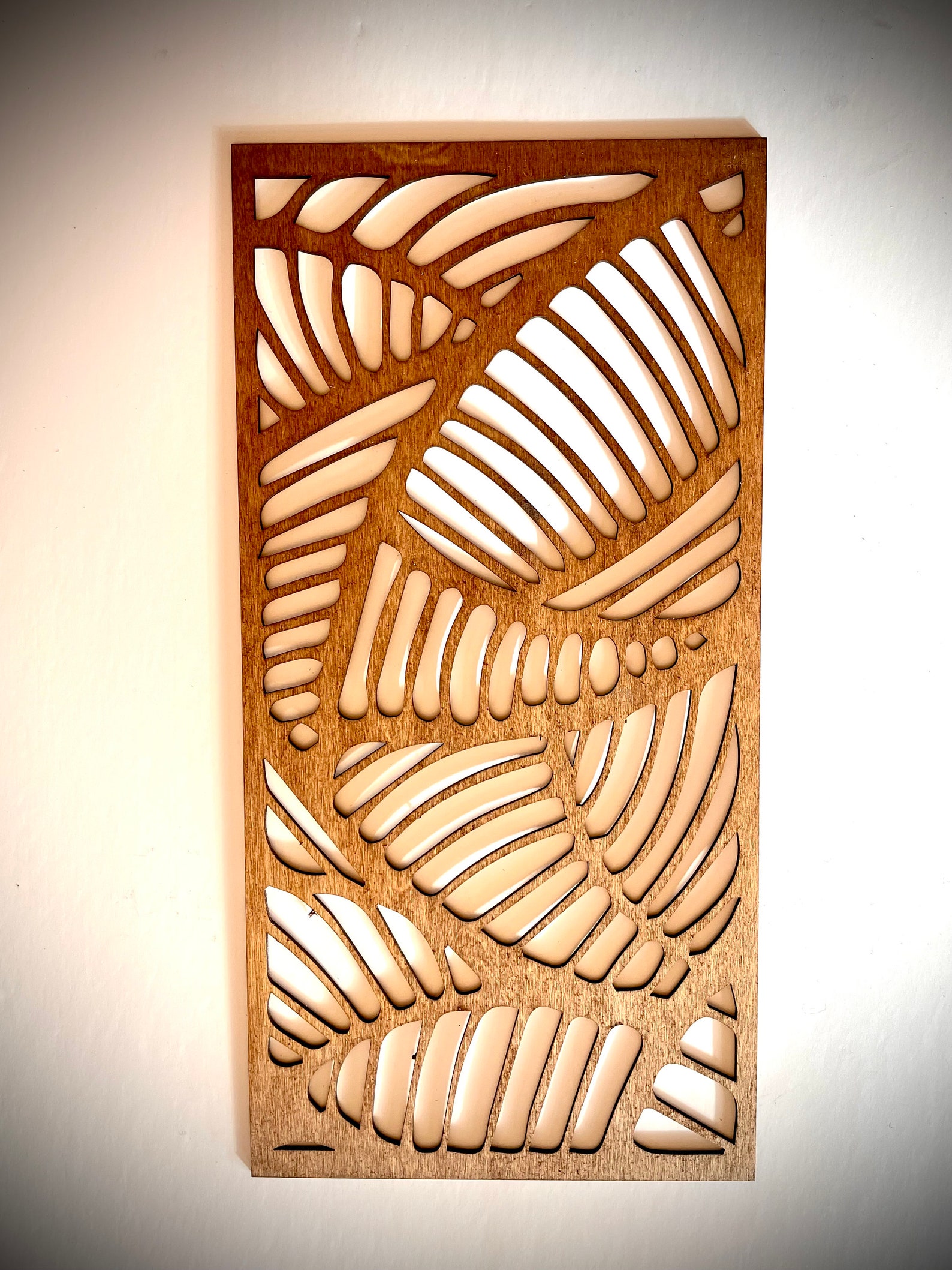 Boho Monstera Leaf / Banana Leaf Wall Art, 3 Panel Available in ...