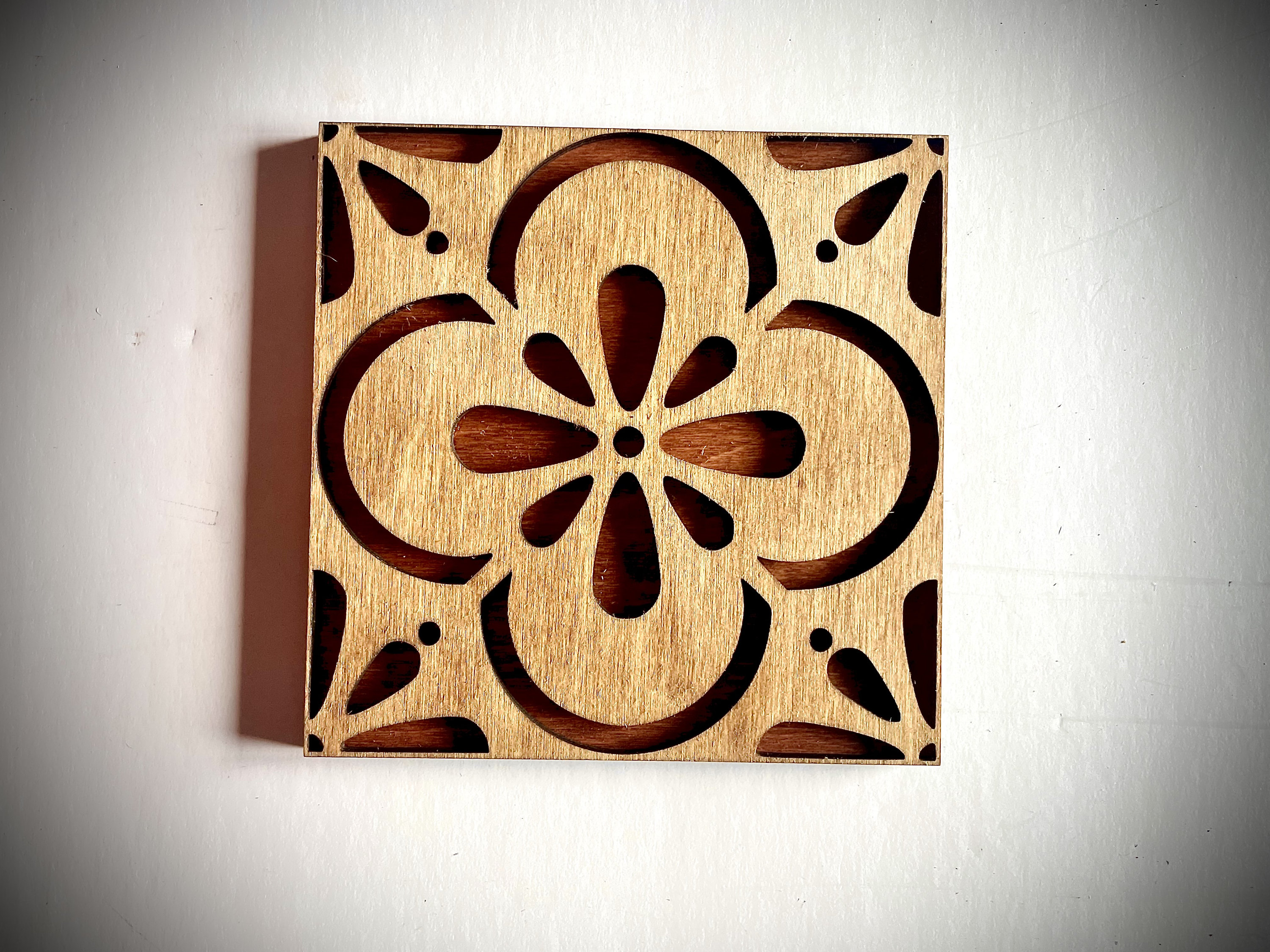 5 Inch Wood Double Layer Wood Wall Tile Available in 144 Color - Etsy