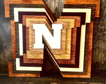 Stacked Monogram Masculine Monogram Yeti Monogram Male - Etsy