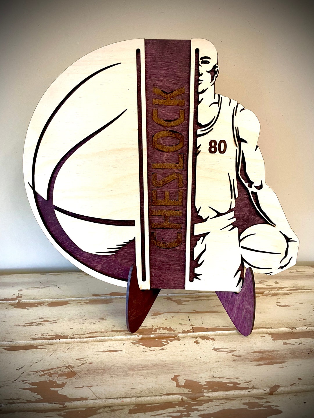Personalized Custom Basketball Sign / Plaque With Player Name and ...