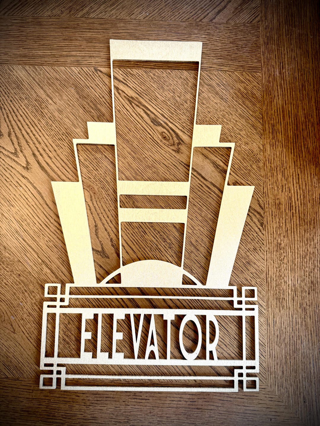 Boho Modern Frank Lloyd Wright-inspired Art Deco Gatsby Marquee ...
