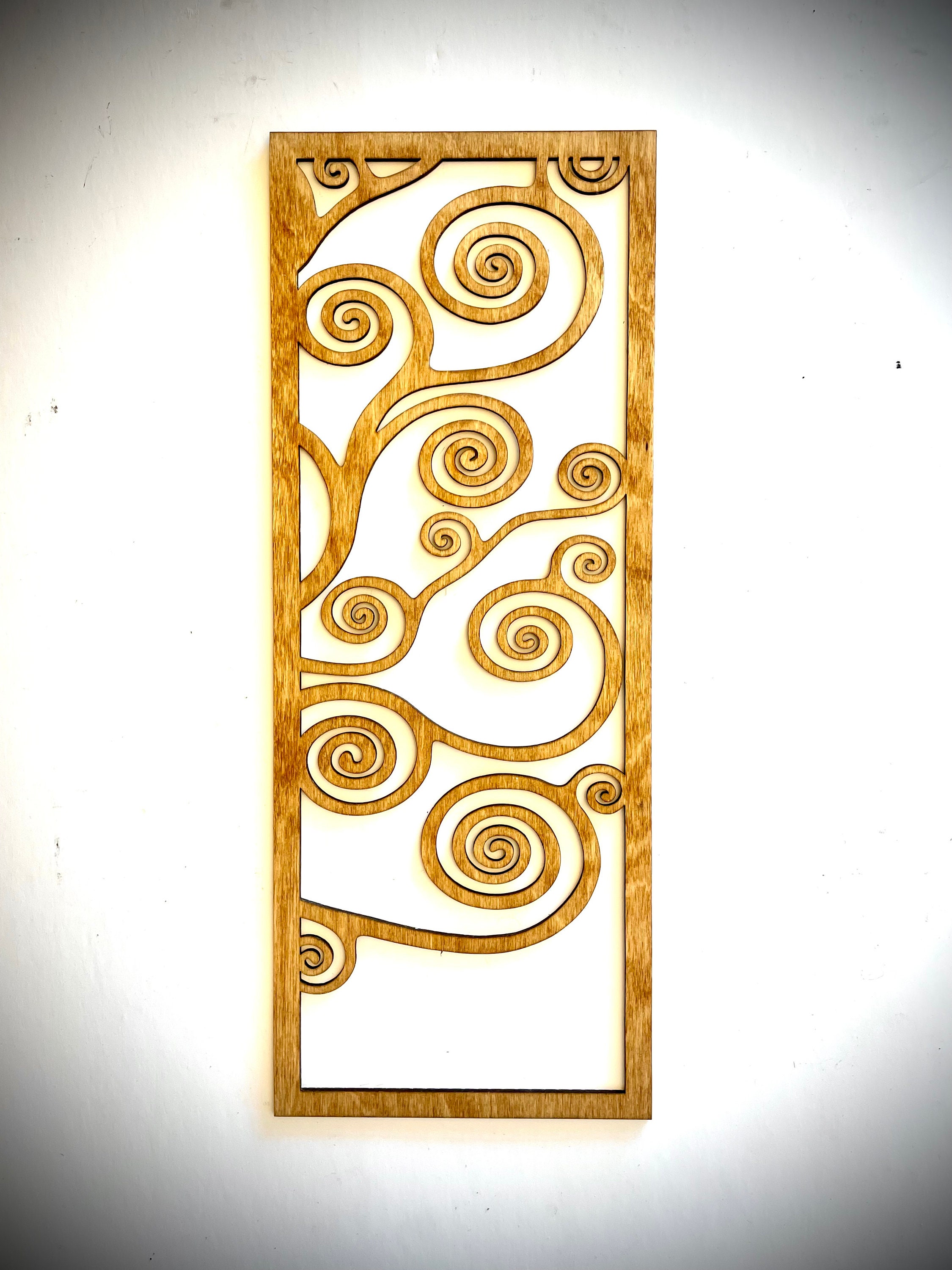 Tree of Life Swirls Wall Art, 3 Intricate Panels in Multiple Sizes and ...