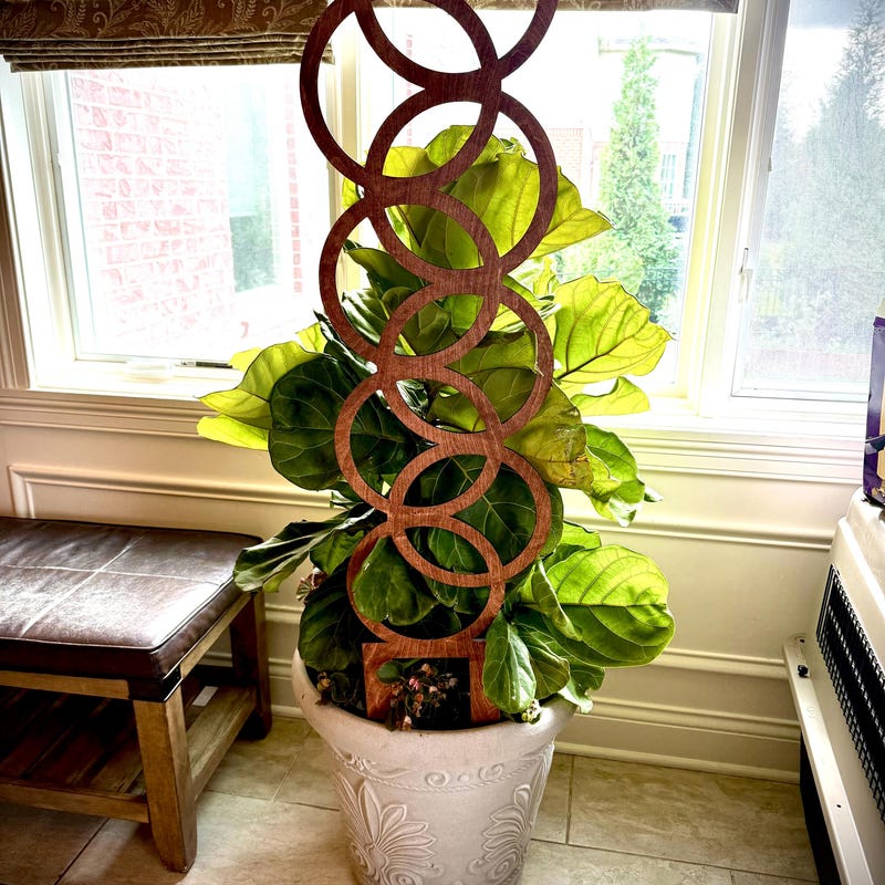 Indoor Plant Tall Trellis - Etsy