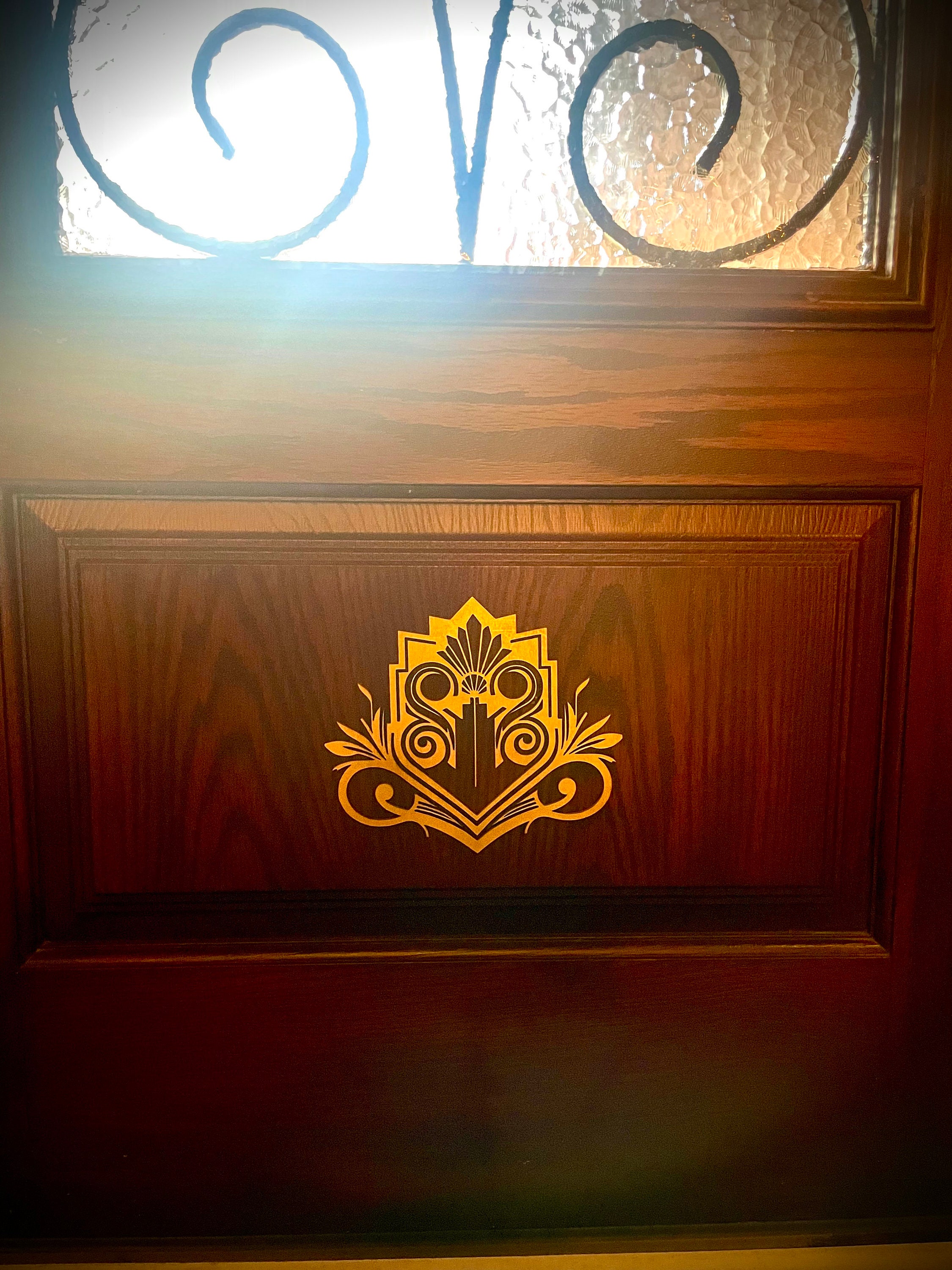 Boho Modern Art Deco Wood Door, Cabinet, or Furniture Embellishment ...