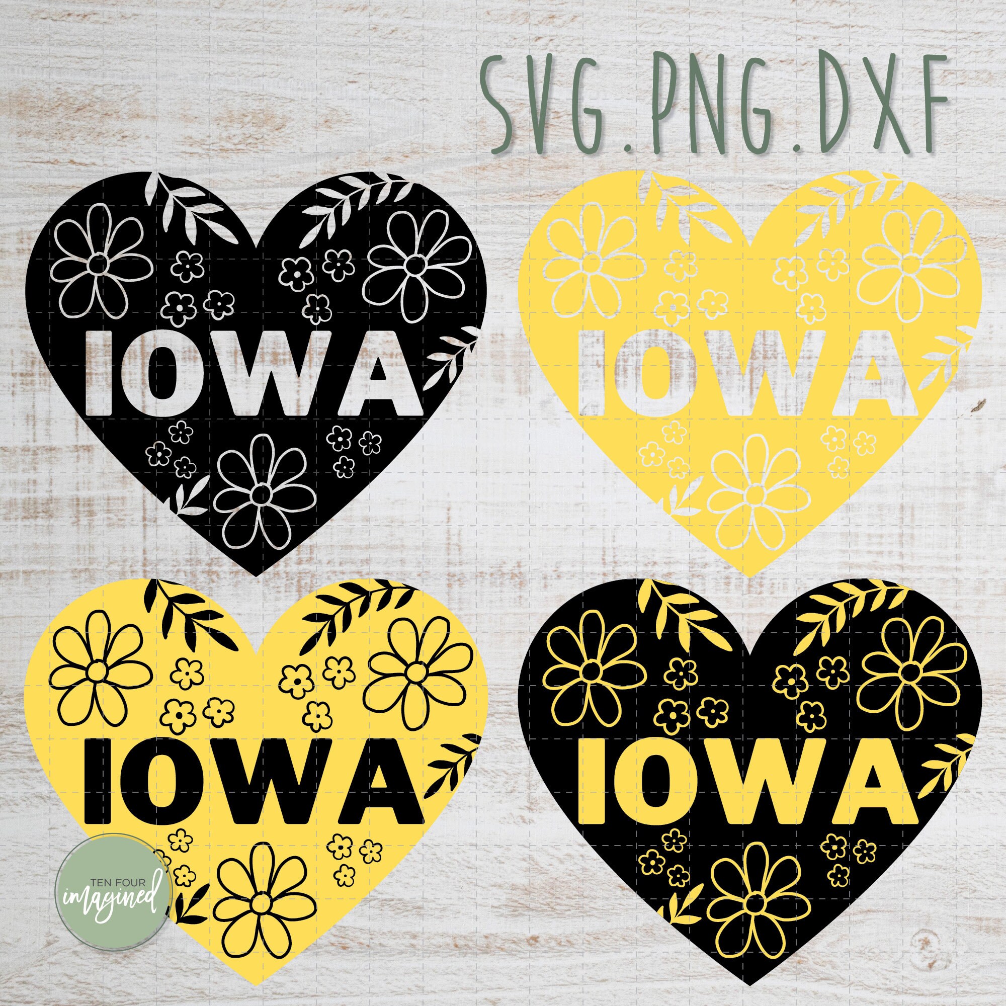 Iowa SVG PNG File State SVG Png File Gameday Svg File - Etsy