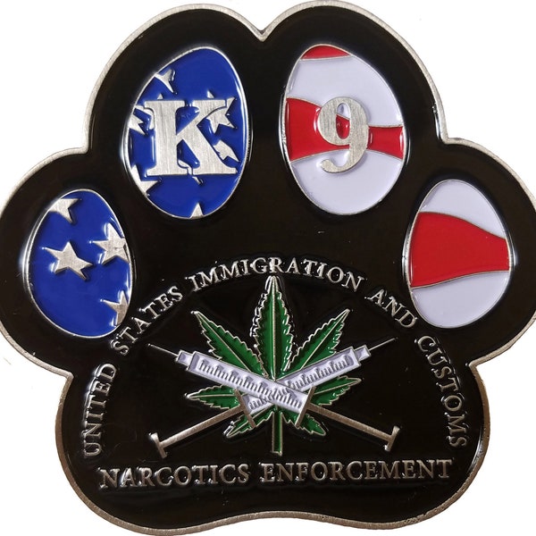 Narcotics Challenge Coin - Etsy
