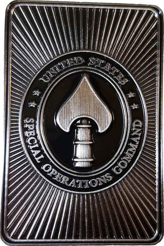 US Special Operations Command ace of Spades | Etsy