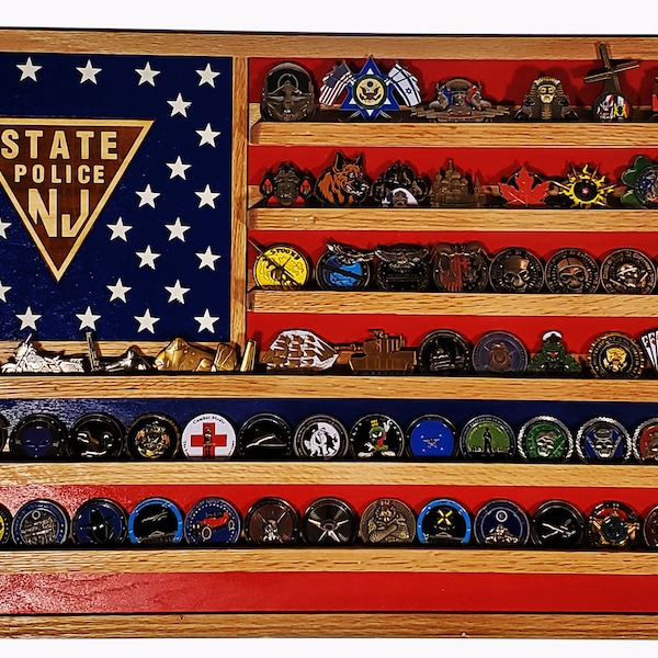 New Jersey State Police Flag - Etsy