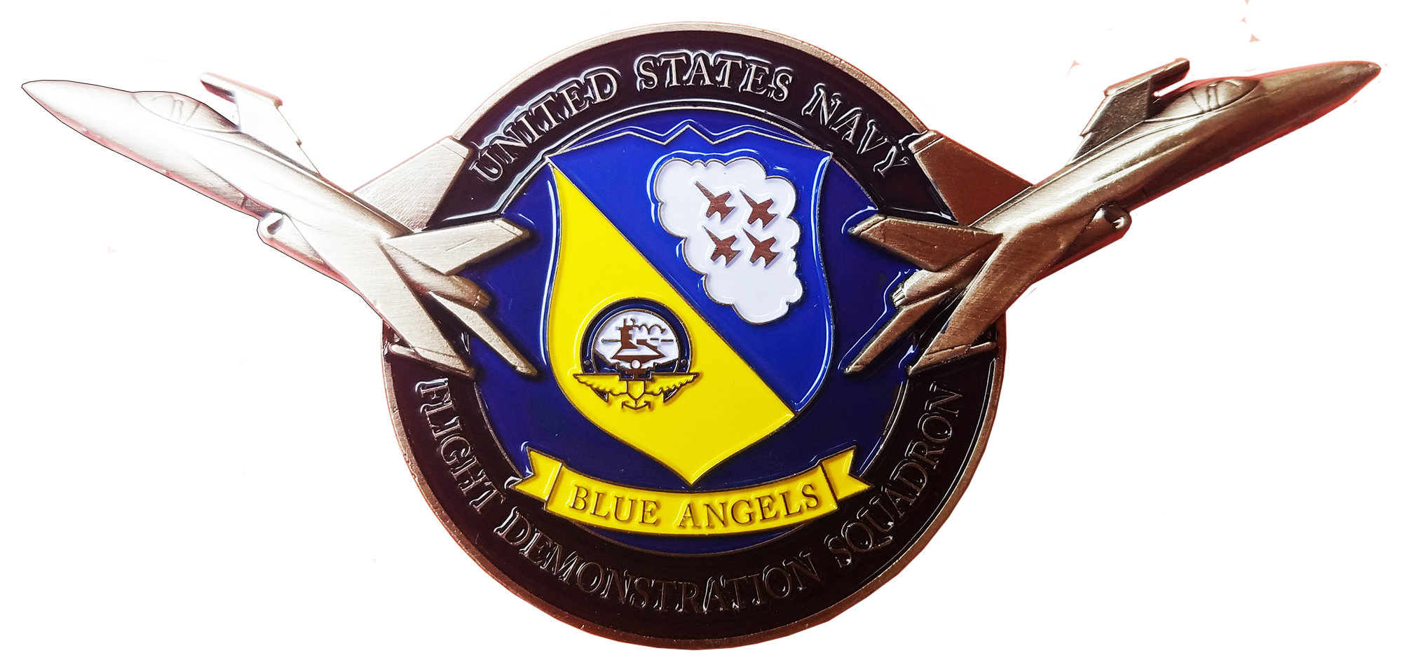 Navy Blue Angels Logo Vector