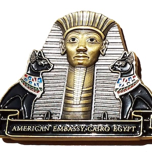 US Embassy Cairo Egypt US State Department Commemorative Challenge Coin ...